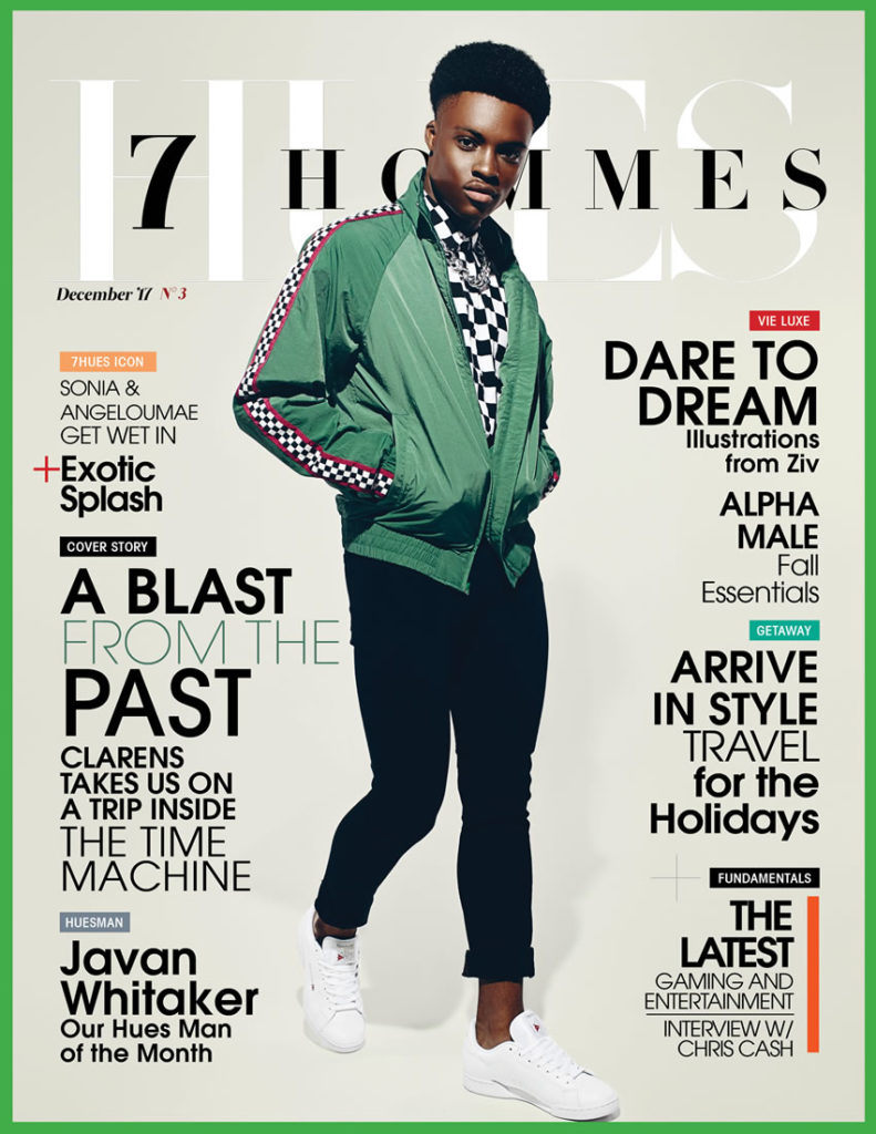 7Hues Hommes Magazine December 17 Cover – Benck's Photography